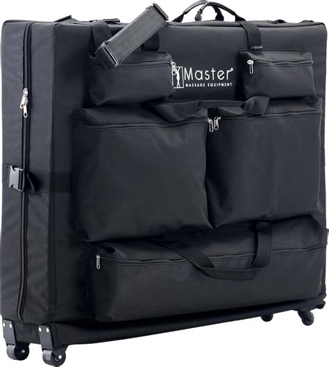 Master Massage Universal Size Wheeled Massage Table Carry Case With