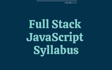Full Stack Javascript Grand Circus