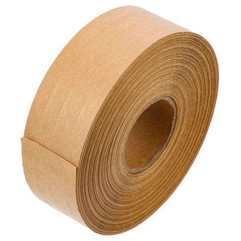 1 Roll Brown Paper Packing Tape T Box Packing Tape Writable Packaging Paper Tape