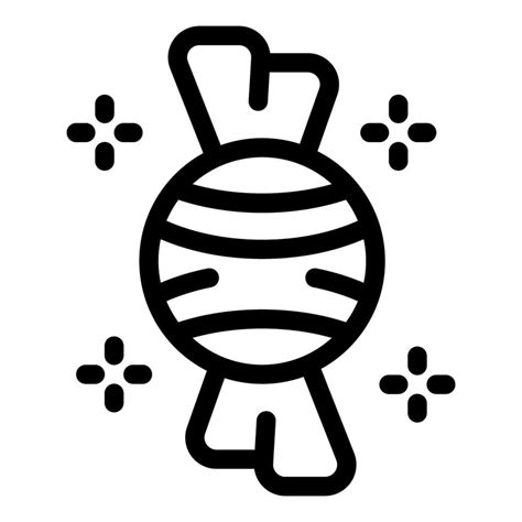 Round Candy Wrapped And Ready For Enjoying 49527751 Vector Art At Vecteezy