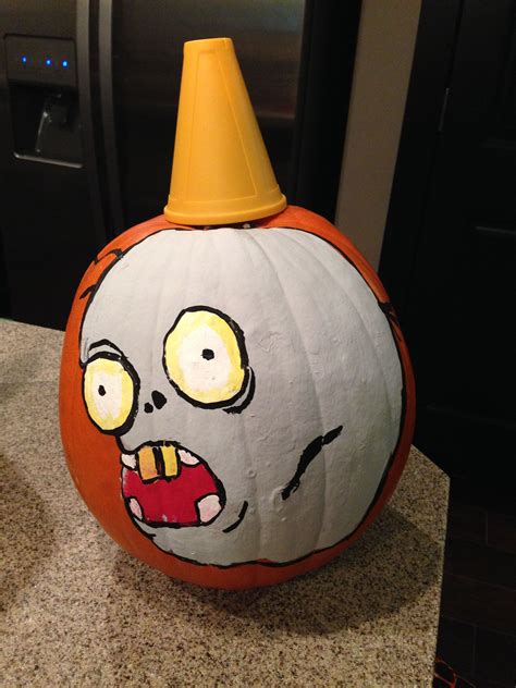 Plants Vs Zombies Pumpkin Carving Pumpkin Carving Templates Holiday