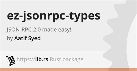 Ez Jsonrpc Types — Rust Parser Librs