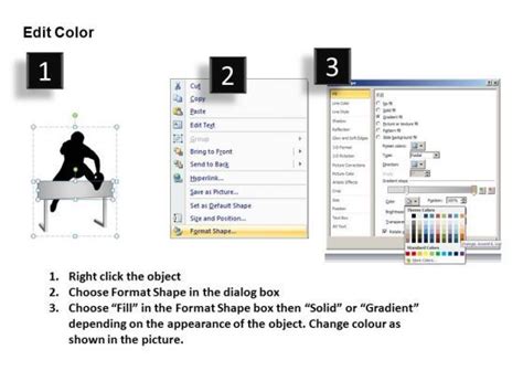 Overcoming Hurdles Powerpoint Slides And Ppt Template Diagrams