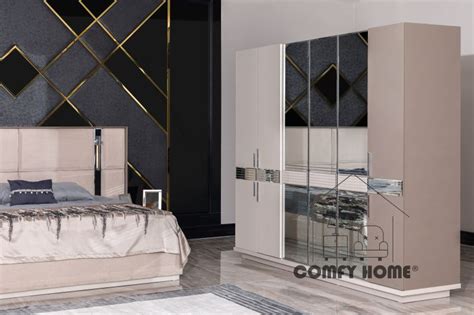 Comfyhome Спален комплект Line Спални комплекти Мебели за спалня Спални комплекти Спален