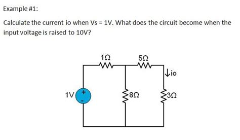 Circuit Theorems Electrical Circuits