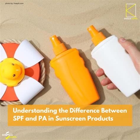 Difference Between SPF And PA In Sunscreen Products