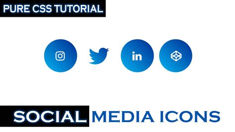 Css Hover Effects Social Amazing Techno Tutorials