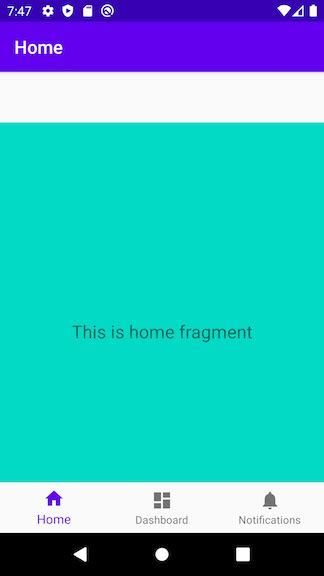 Android Gap Between Title And Fragment In Bottom Navigation Activity Template Stack Overflow