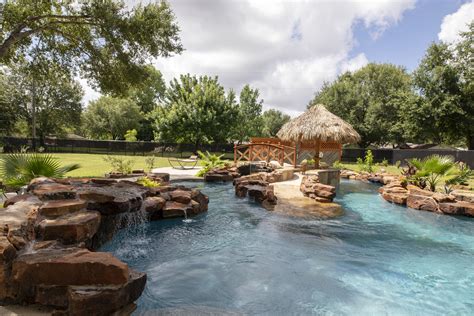 Lazy River Luxury Swimming Pool Design And Construction North Houston