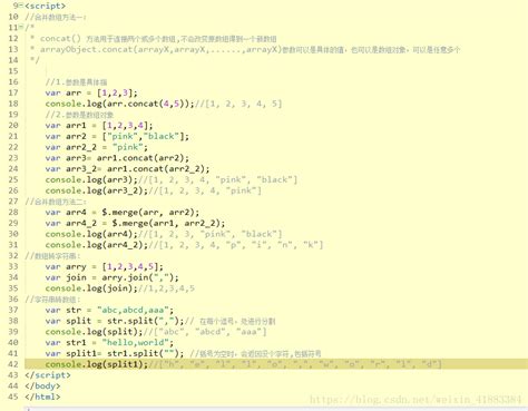 js 合并数组的两种方法，js数组里添加字符串，数组转字符串，字符串转数组 之方法大全 js如何在数组里每个元素加一个字符 csdn博客