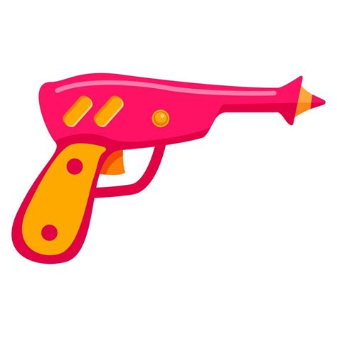 Arma Futuristapistola De Dibujos Animados Espacio Blasterarma Láser