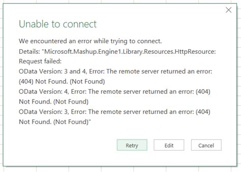 Sharepoint Data Connection Error Microsoft Community