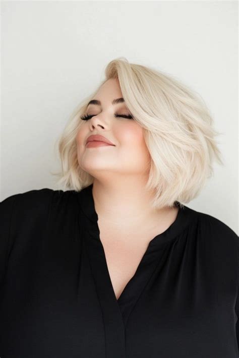 19 Bob Haircut Ideas For Plus Sized Women In 2025 Hair Cuts Bobs