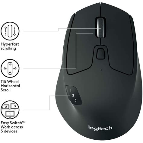 Logitech M720 Precision Pro Triathlon Mouse