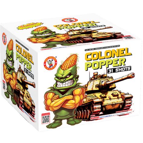 Chillicothe Fireworks Products Colonel Popper