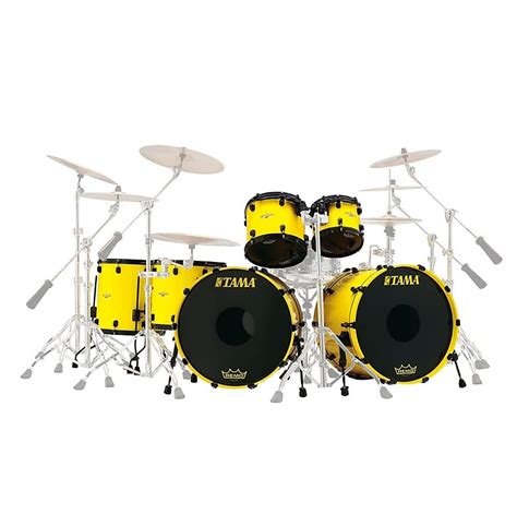 Tama 40th Anniversary Lars Ulrich Drum Kit 2024 Yellow Reverb