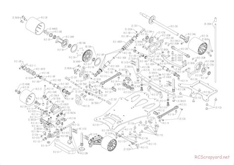 Yokomo R Exploded Views YR R RCScrapyard Radio Controlled Model Archive
