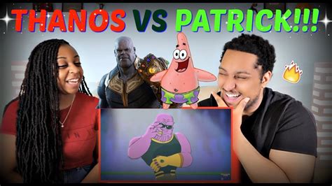 Verbalase Thanos Vs Patrick Cartoon Beatbox Battles Reaction Youtube