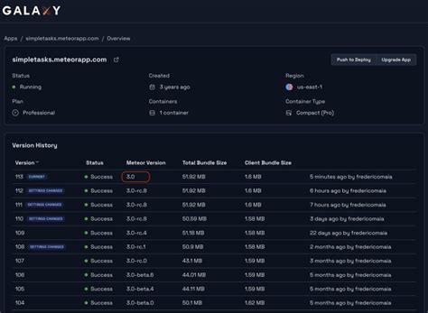 Frederico Maia Arantes On Linkedin Meteorjs Galaxy Javascript Node