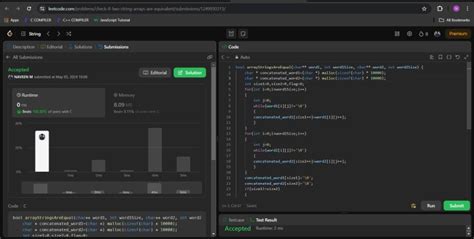 Day 62 Of 100daysofleetcode Compare String Arrays Naveen M Posted On The Topic Linkedin