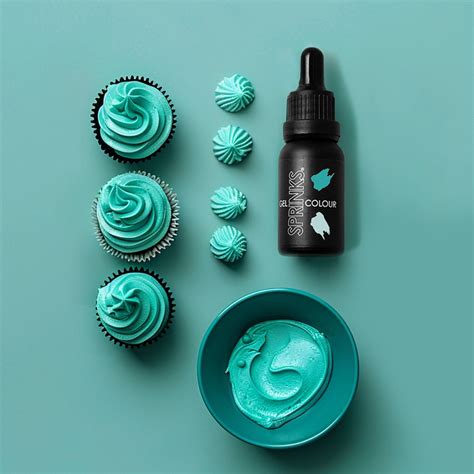 Sprinks Teal Gel Colour 15ml Baking Pleasures