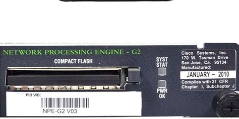 CISCO NPE G At NPE G In Salem ID