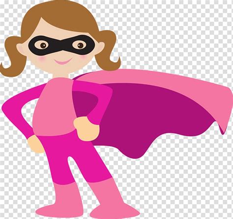 Girl Superhero Clip Art Library