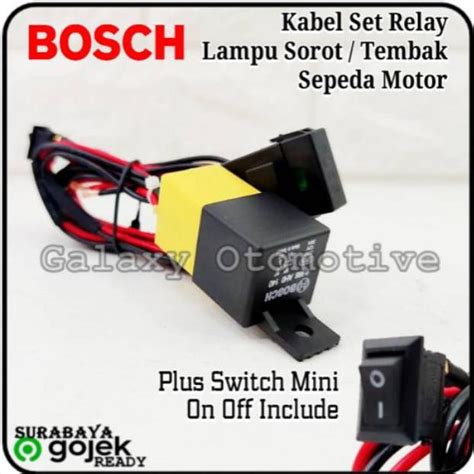 Jual Kabel Set Relay Bosch Lampu Tembak Led Sorot Tamhahan