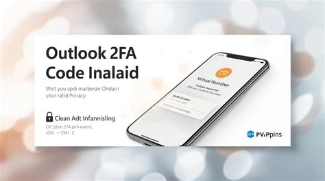 Outlook 2fa Code Invalid Fix It Fast Pvapins