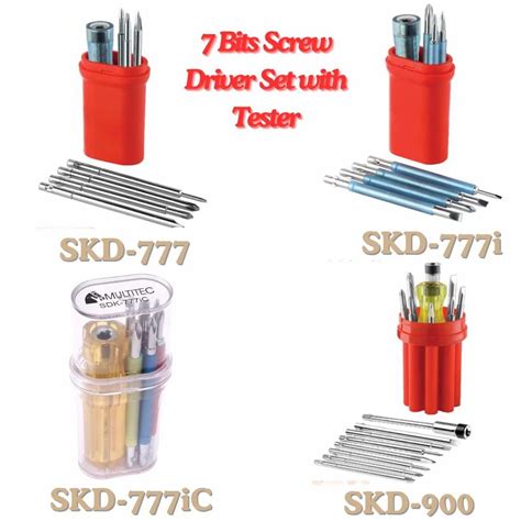 Multitec Sdk Screw Driver Set With Tester At ₹ 24900 Sector 16
