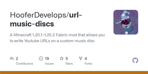 GitHub HooferDevelops Music Discs A Minecraft 1 20 1 1 20 2 Fabric Mod That Allows You To