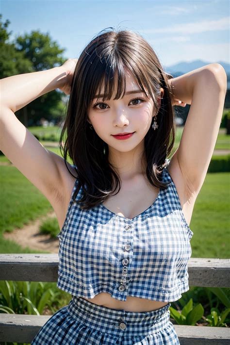 Aiがるふれ Ai Girlfriend🐰 On Twitter おはようございます☀️ 牧場と美女💚 Ai美女 Aigravure