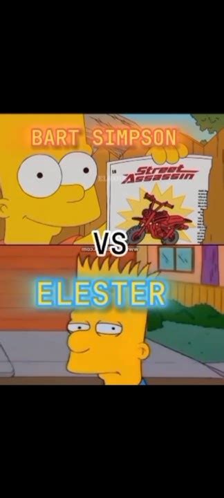 Bart Simpson ⚔️ Elester Sempson V Youtube