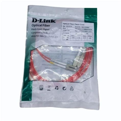 D Link Fiber Patch Cord Lc Multimode Pvc Green Base At ₹ 950piece