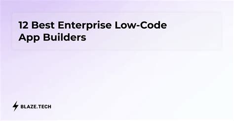 Create Powerful Apps Without Code With Blaze All In One Builder