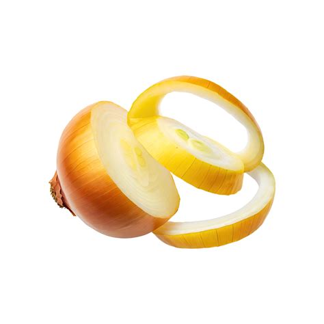 Ai Generated Floating Slices Of Leek Without Shadow Isolated Transparent Background Png