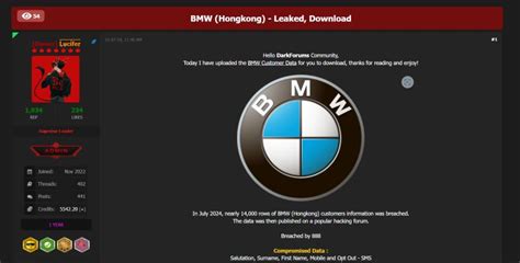 harsh fichadiya on linkedin cybersecurity databreach bmw infosec