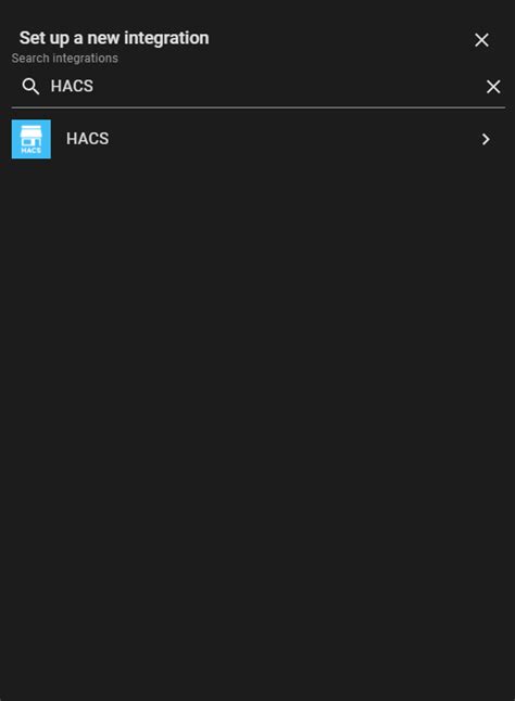 Hacs Not Showing Up Under Integrations Third Party Integrations