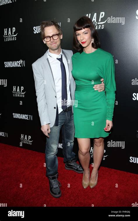 New York Ny Usa 25th Feb 2016 Jimmi Simpson And Pollyanna Mcintosh
