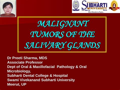 Pdf Malignant Tumors Of The Salivary Glands Dokumen Tips