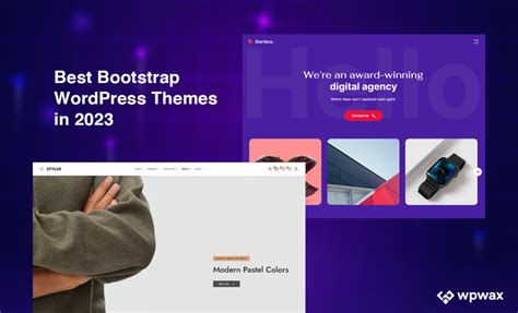 3 best bootstrap wordpress themes themeforest items
