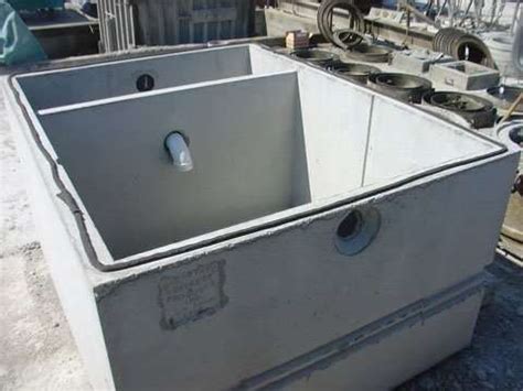 Grease Interceptor Mid State Concrete Products