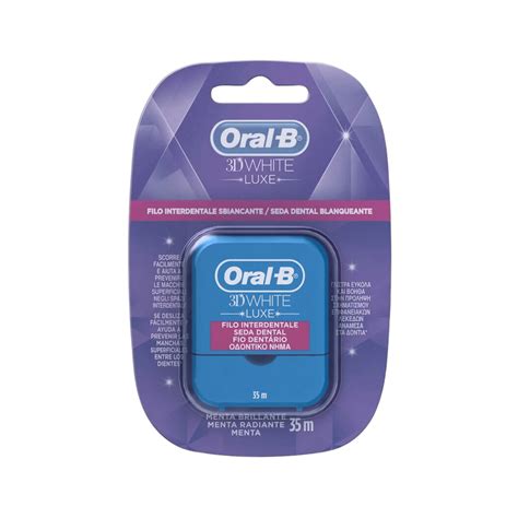 Oral B 3d White Luxe Dental Floss 35m Skinstash