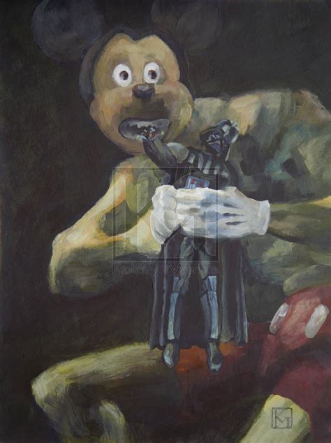Saturn Devouring His Son Parody