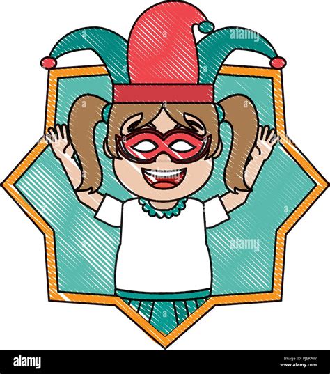 Jester Girl Stock Vector Images Alamy