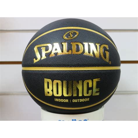 布丁體育公司貨附發票 Spalding 斯伯丁 Bounce 籃球 Pu材質 7號球 室內外專用球 Spb9100 蝦皮購物