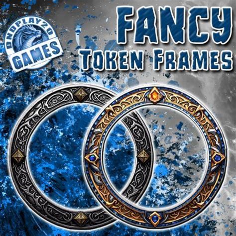 Fancy Token Frames Roll20 Marketplace Digital Goods For Online Tabletop Gaming