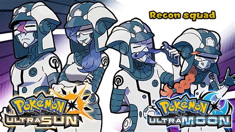 Pokemon Ultra Sun And Ultra Moon Ultra Recon Squad Youtube