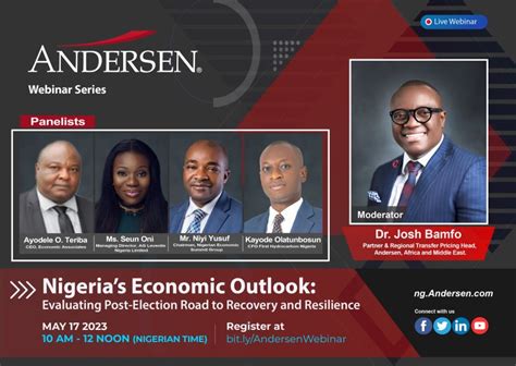 Andersen In Nigeria On Linkedin Webinar Nigeriaeconomicoutlook