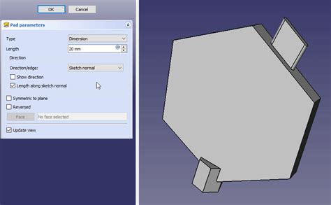 Filepd Pad Length Along Reference Relnotes 020 Freecad Documentation